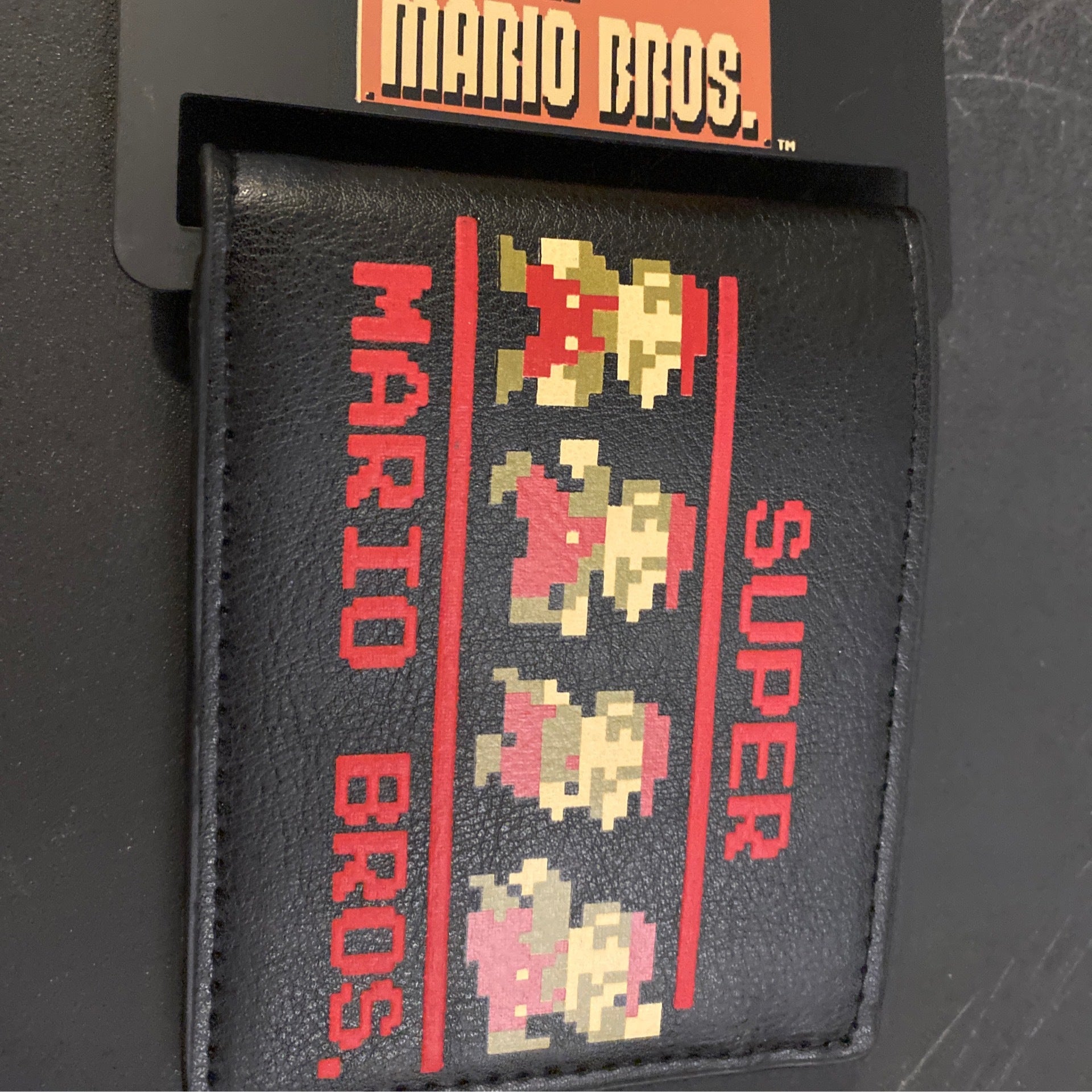 Super Mario Bros. 8 Bit bi-Fold Wallet | Babs Gaming And Sports Cards Inc