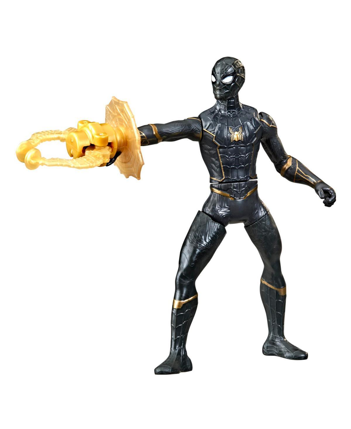 Spider-Man Black & Gold Suit Deluxe Web Grappler Spider-Man | Babs ...